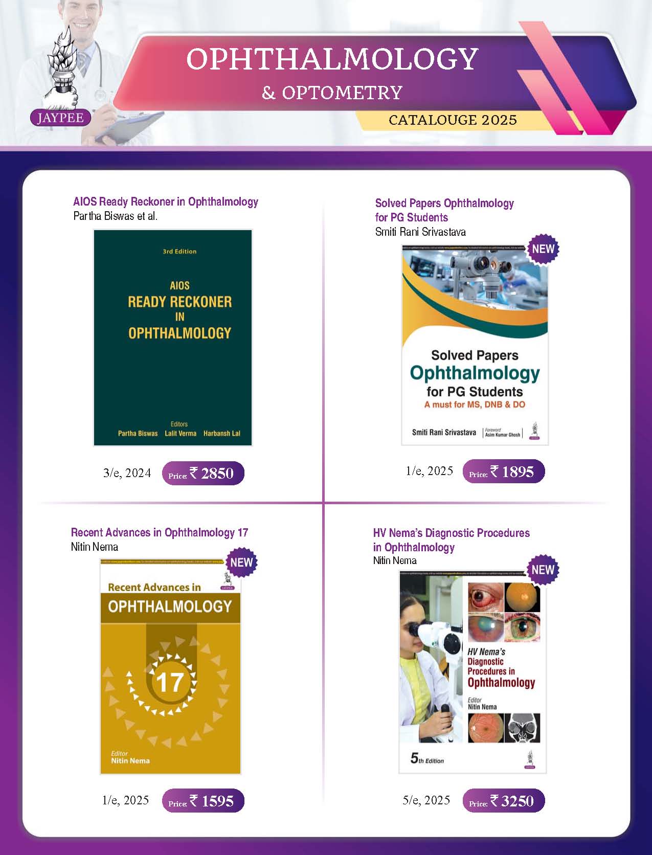 Ophthalmology Catalogue 2025